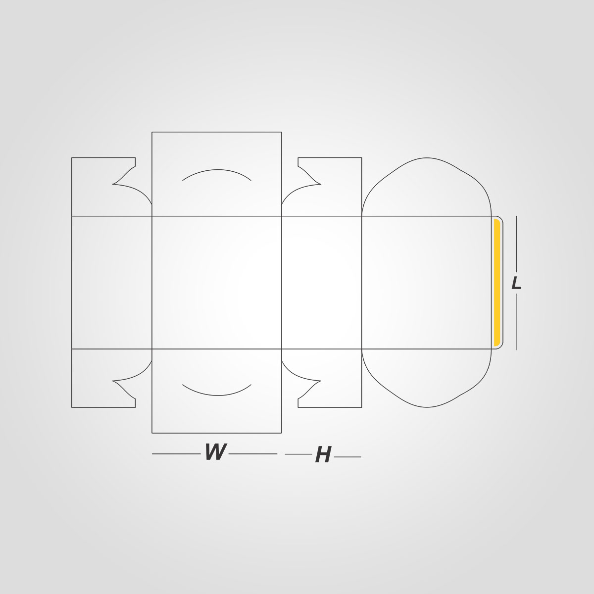 Custom Self Lock Cake Boxes : DODO Packaging