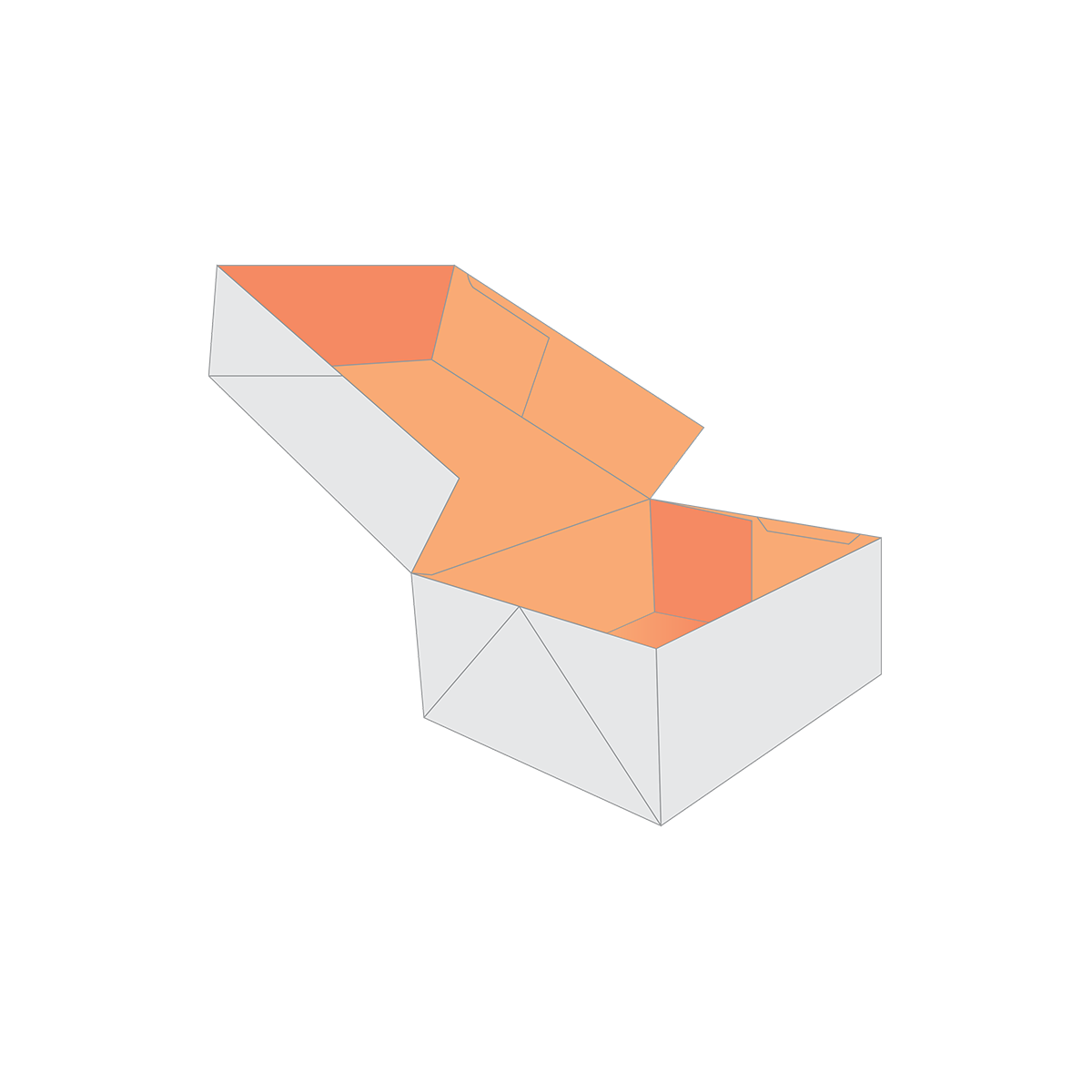 Wholesale Custom Printed Regular Six Corner Boxes Packaging