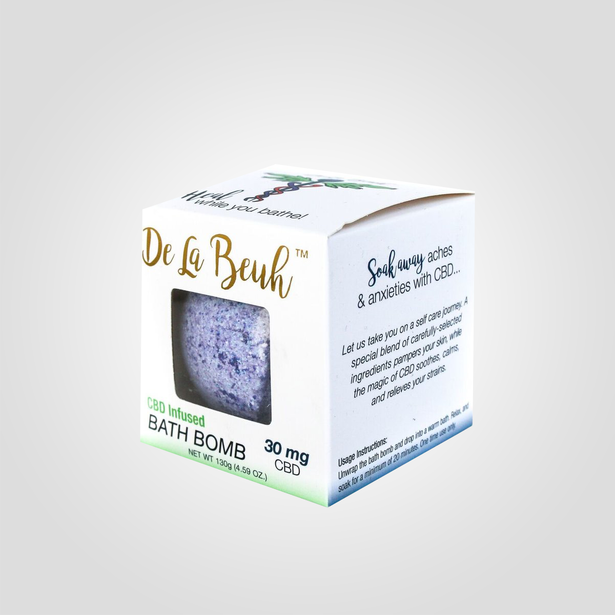 CBD Bath Bomb Boxes & Packaging | Dodo Packaging